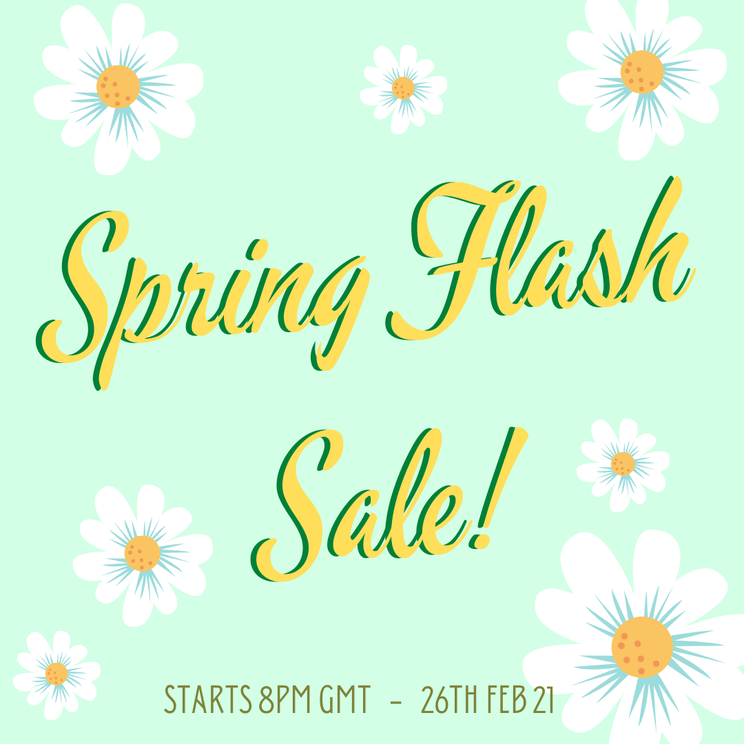 SPRING FLASH SALE News & much more! – Bow & Crossbones LTD